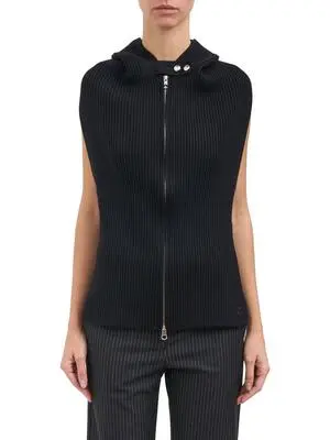 COURREGES Waistcoat - Black