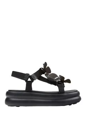 Camper Heeled Sandal - Black