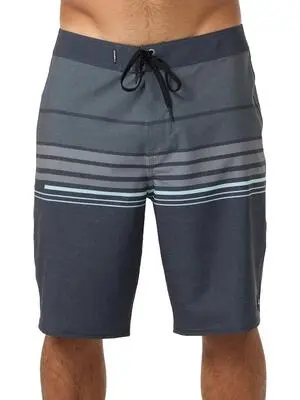 O'Neill Hyperfreak Heat Stripe Swim Trunks - Phantom