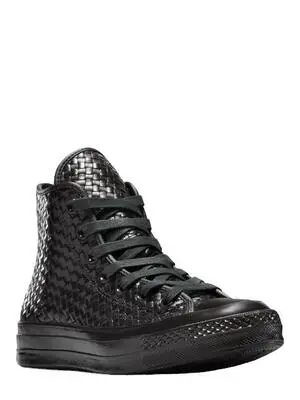 CONVERSE Gender Inclusive Chuck 70 High Top Sneaker - Black/black/black