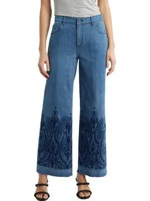 Kobi Halperin Shira Wide Leg Jeans - Indigo