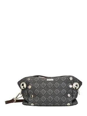 HAMMITT Small Daniel Crossbody Clutch - Diamond Marquee/silver