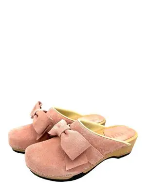 KUNSTEN Embla Bow Clog Lily Rose