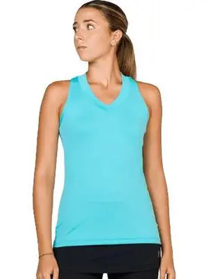 SOFIBELLA Racerback Tennis Tank Top - Air