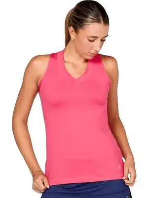 SOFIBELLA Racerback Tennis Tank Top Amore