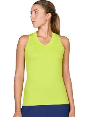 SOFIBELLA Racerback Tennis Tank Top Teddy