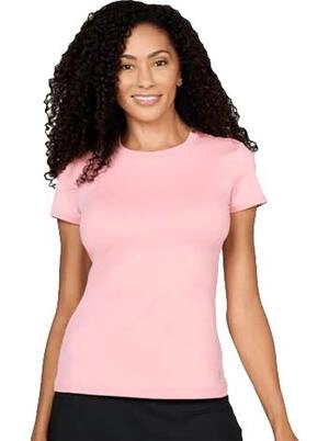 SOFIBELLA Short Sleeve Tennis Shirt Bubble