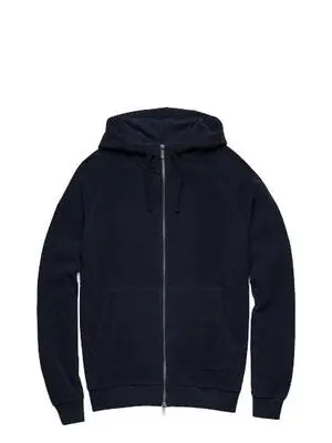 SURFSIDE SUPPLY CO. Danny Full-zip Fuzzy Fleece Hoodie - Navy Blazer