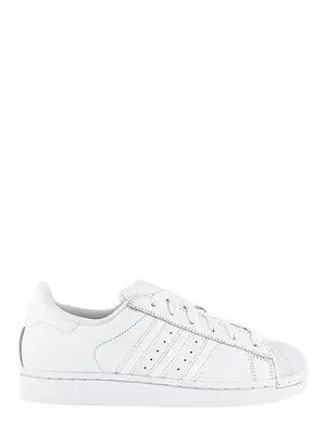 Adidas Leather Trainers - White White White