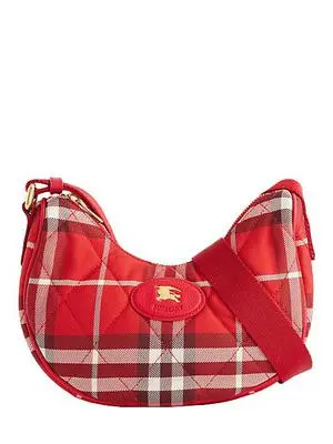 Burberry Woven Cross Body Bag - Crayon Red