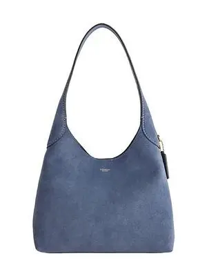 COACH Brooklyn 28 Suede Shoulder Bag - B4/light Denim