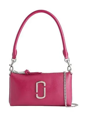 Marc Jacobs The Snapshot Convertible Leather Shoulder Bag - Lipgloss Pink