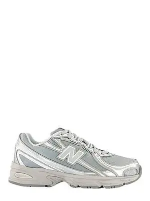 NEW BALANCE 740 V2 Woven Trainers - Metallic Silver Metallic