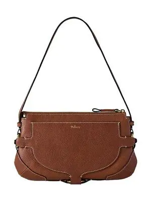 Mulberry Lennox Grained-leather Shoulder Bag - Oak