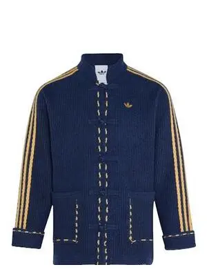 Adidas Knit Jacket - Navy Blue