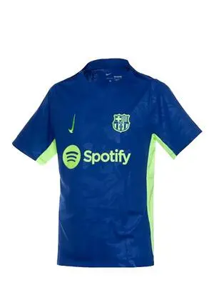 Nike F.c. Barcelona Academy Pro Third Jersey - Old Royal/lime Blast