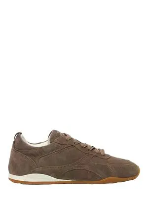 STUART WEITZMAN Scout Lace-up Sneakers - Brown
