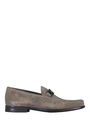FERRAGAMO Grandioso 2 Suede Loafers - Neutrals