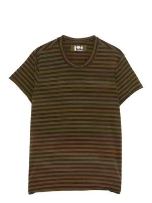 Labo.art Rico Striped Short-sleeve T-shirt - Brown