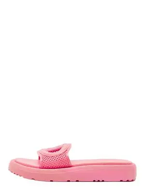 Dior Cut-out Logo Slides - Pink