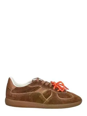 NOKWOL August Leather Sneakers - Brown