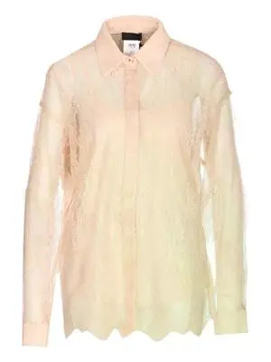 Liu Jo Button-fastening Lace Shirt - Pink