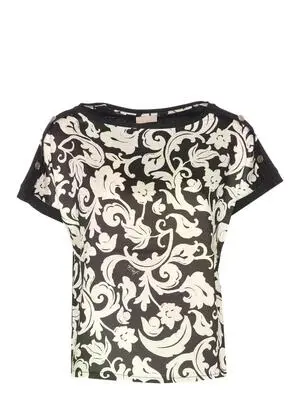 Liu Jo Printed T-shirt - Black