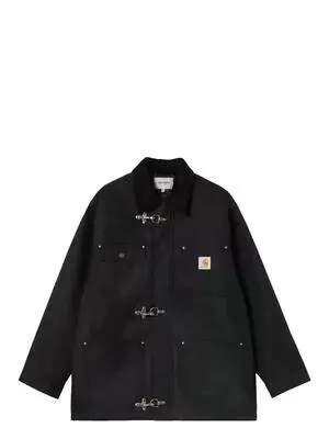 Carhartt Work In Progress Adair Corduroy-collar Jacket - Black