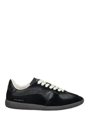 NOKWOL August Leather Sneakers - Black