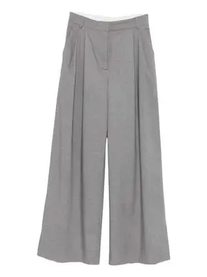 A.M.G. Pleated Trousers - Grey