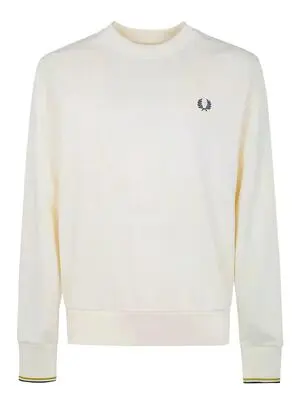 Fred Perry Laurel Wreath Sweater - Neutrals