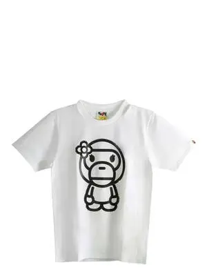 A BATHING APE Flower Ape T-shirt - White