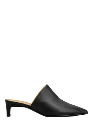 TOD'S Pointed-toe Heeled Mules - Black