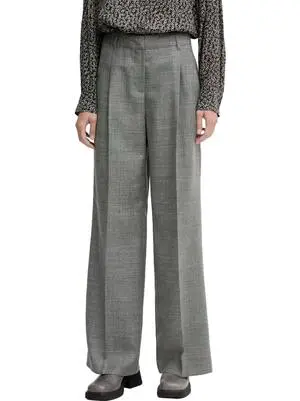 Marc O'polo Wide-leg Trousers - Grey