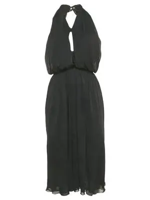 Gucci Halterneck Midi Dress - Black