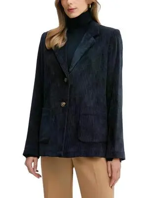BENETTON Corduroy Blazer - Blue
