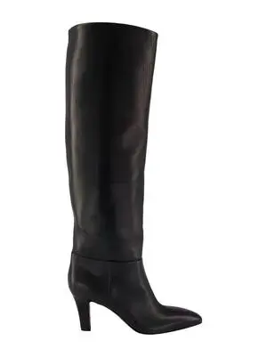 Paris Texas Elsa Leather Boots - Black