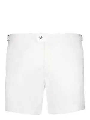 TOM FORD Buckle-detail Swim Shorts - White