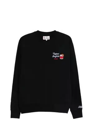 MC2 SAINT BARTH Crew-neck Sweatshirt - Black