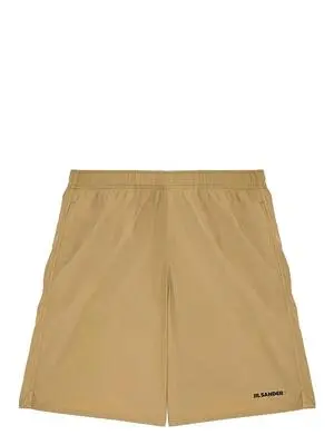 JIL SANDER Elasticated-waist Shorts - Neutrals