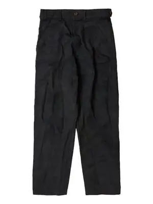 Comme Des Garçons Camouflage-pattern Pants - Black