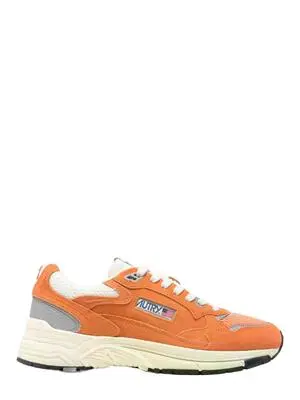 AUTRY Suede Sneakers - Orange