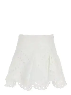 CHARO RUIZ IBIZA Sail Eyelet Skirt
