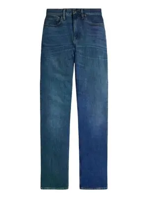 Polo Ralph Lauren High-waisted Straight Jeans - Blue