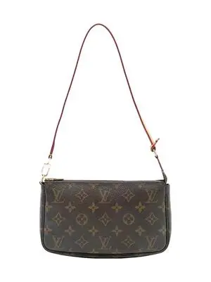 LOUIS VUITTON 2000 Monogram Pochette Accessoires - Brown