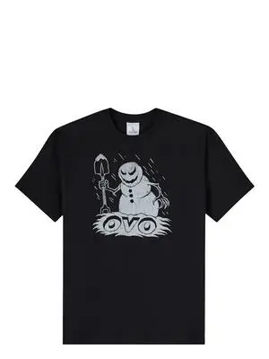 OVO Snowman T-shirt - Black