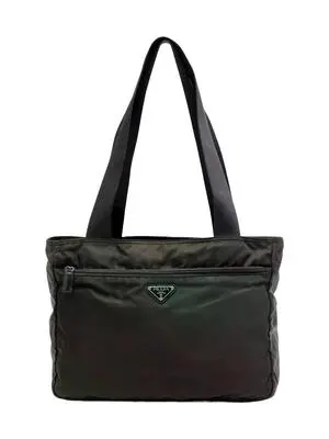 Prada 2000-2013 Tessuto Tote Bag - Green