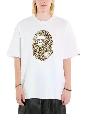 A BATHING APE Cotton T-shirt - White