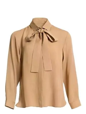 Elie Saab Silk Shirt - Neutrals