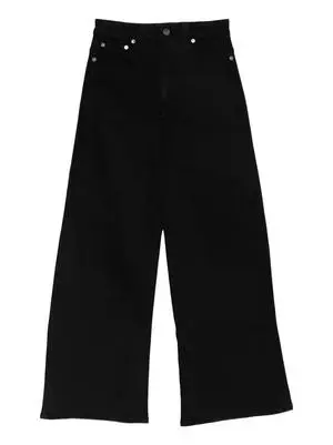 Khaite Delina High-rise Jeans - Black